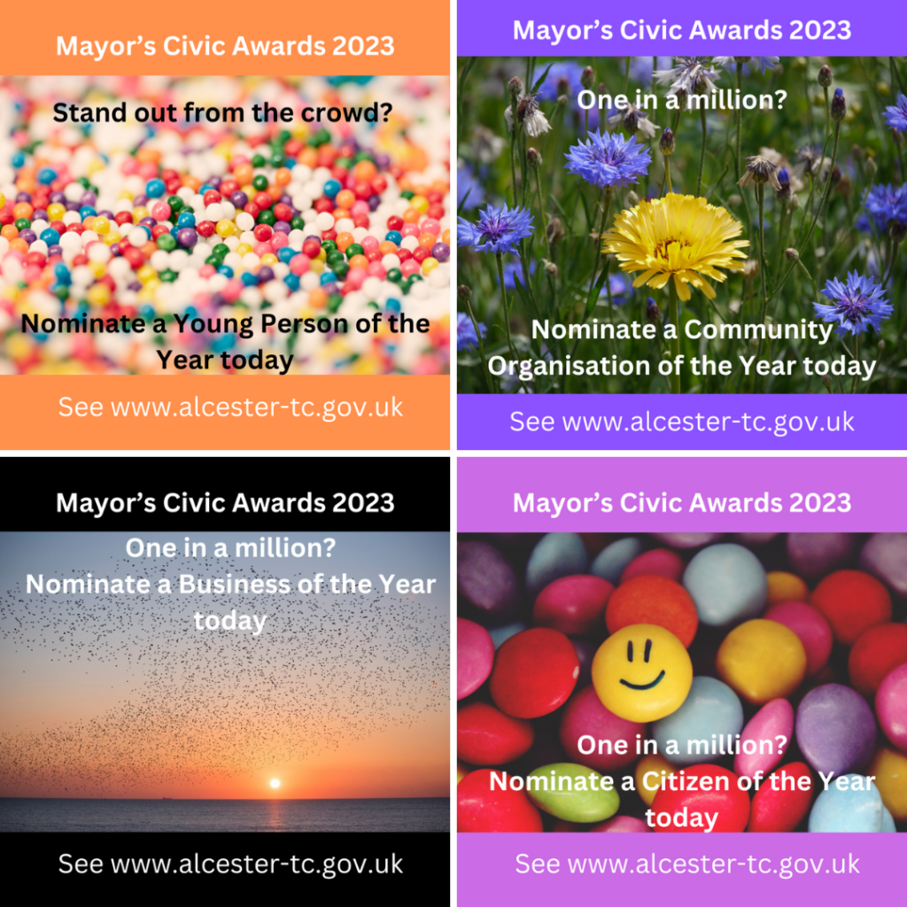 Mayor’s Civic Awards 2023 | Alcester Town Council